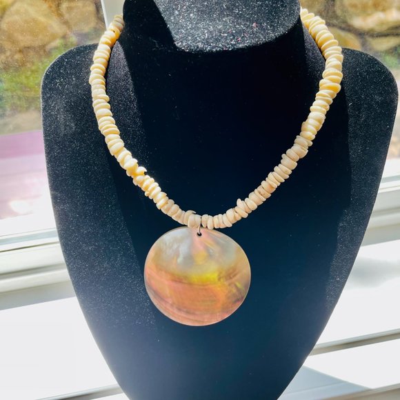 Jewelry | 7s Rare Maui Hi Pucca Shell Hippie Necklace And Mother Of ...